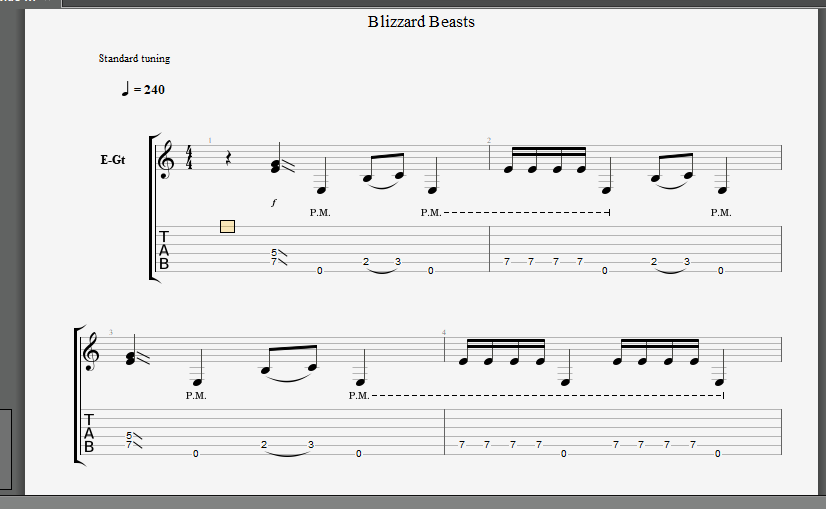 Death Metal Underground » Analysis of Potent Rhythms in Metal