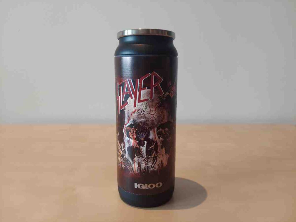 Death Metal Underground » Slayer Igloo Cooler “South of Heaven 16 Oz Can”